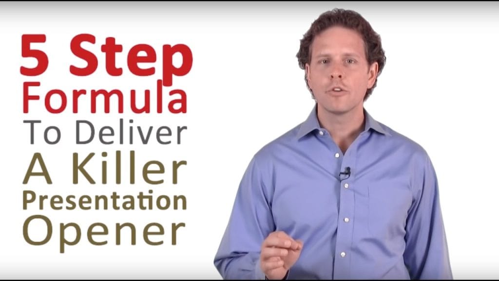 How to Do a Presentation - 5 Steps to a Killer Opener - LearnByWatch