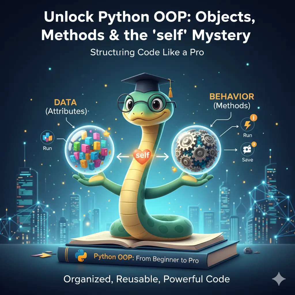 Python Class Methods: A Beginner's Guide to Self & Behavior - LearnByWatch