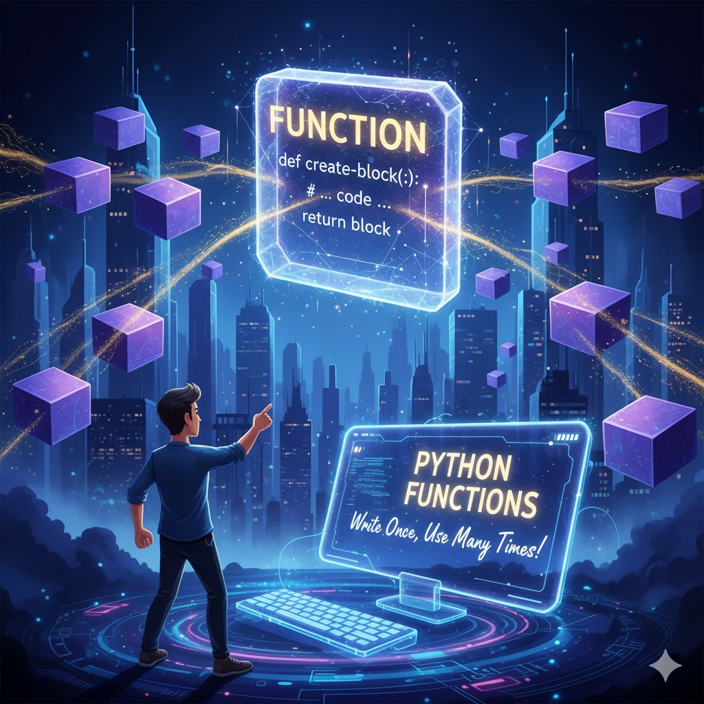 Python Functions: A Beginner's Guide to Code Reuse - LearnByWatch